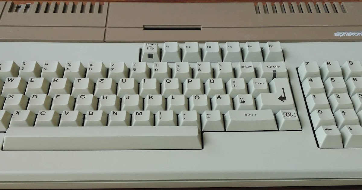 Retro Ordenadores Orty: TA Alphatronic PC16 (1985). Prueba de ...