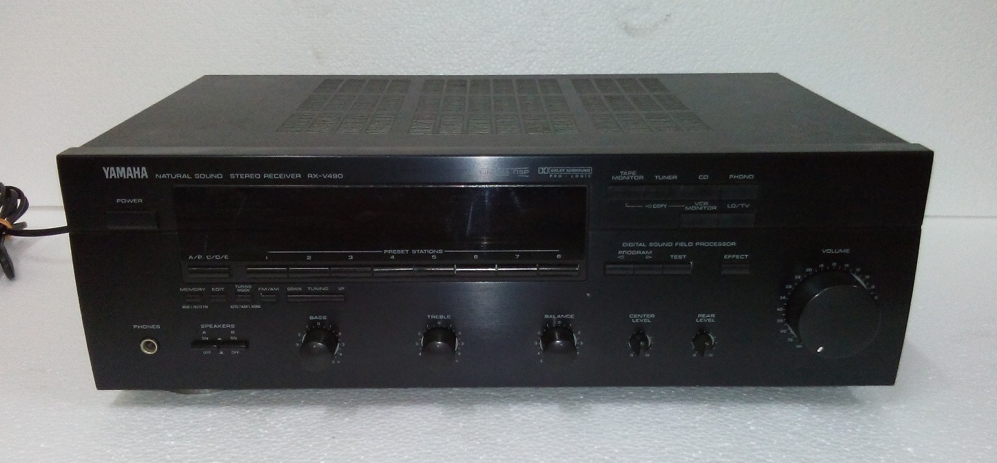 BARANG BARANG ELEKTRIK TERPAKAI DAN RARE: Amplifier YAMAHA Model RX-V490