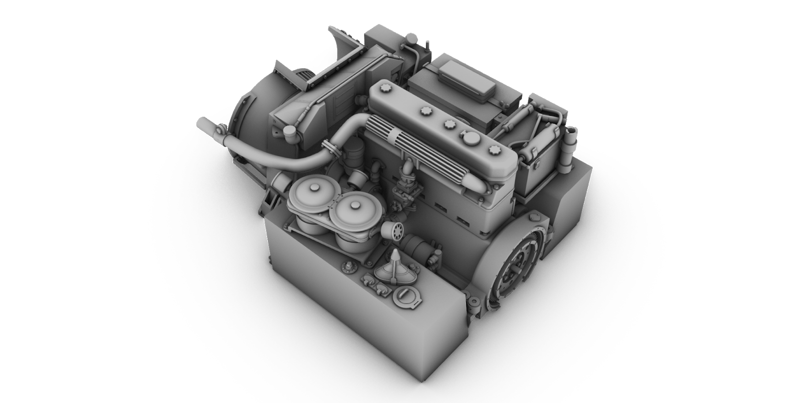 1/35 3142 Engine Pz.38(t)E/F