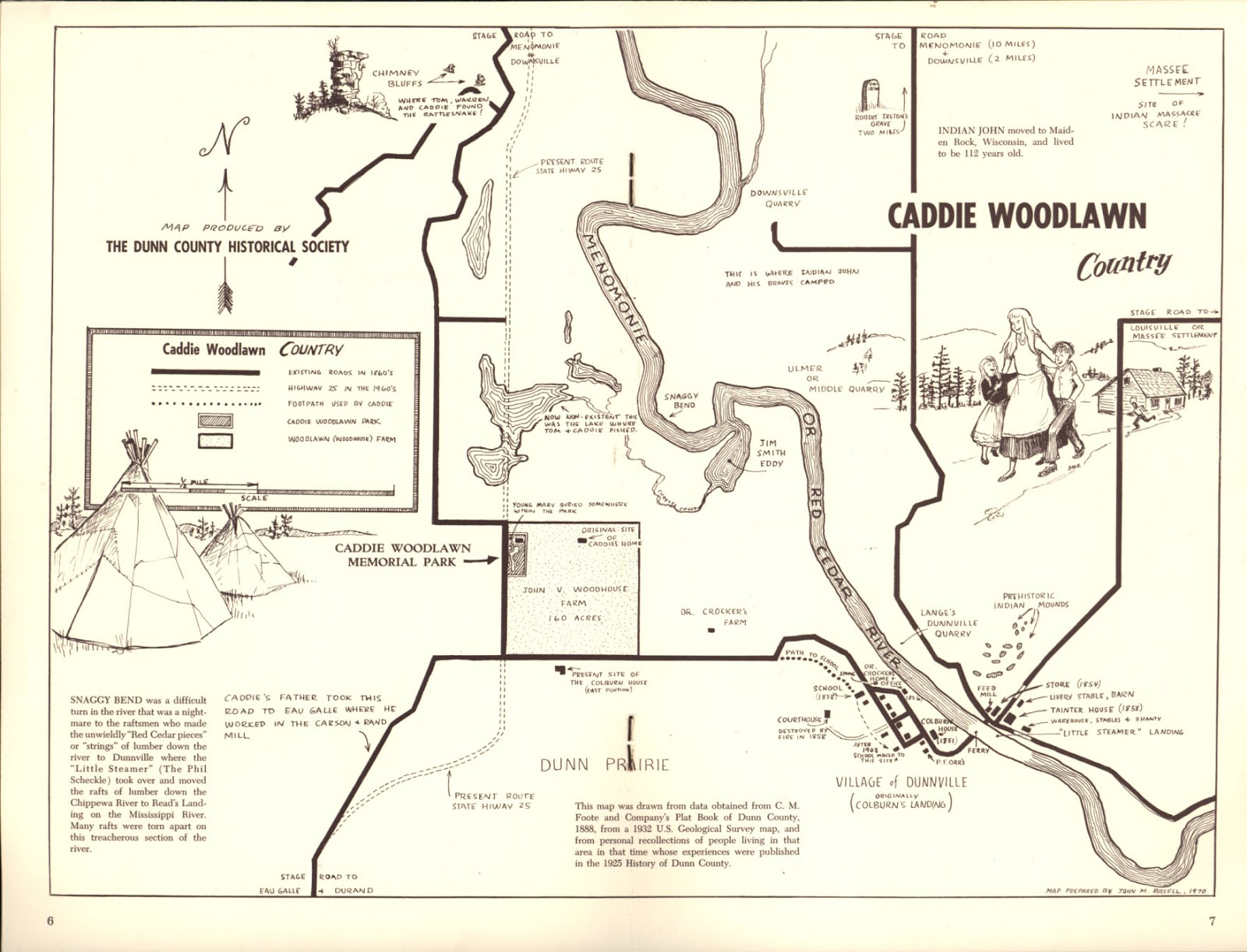 UW-Stout Archives: Roadtrip your way through History: Caddie Woodlawn ...