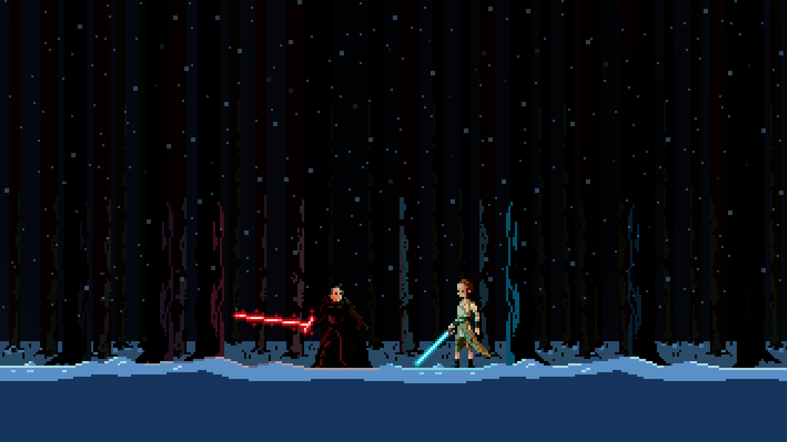 Wallpaper desktop - Star Wars Pixel Art - Heroscreen