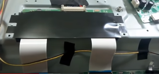 Horizontal lines on LED/LCD TV තිරස් අතට ඉරි