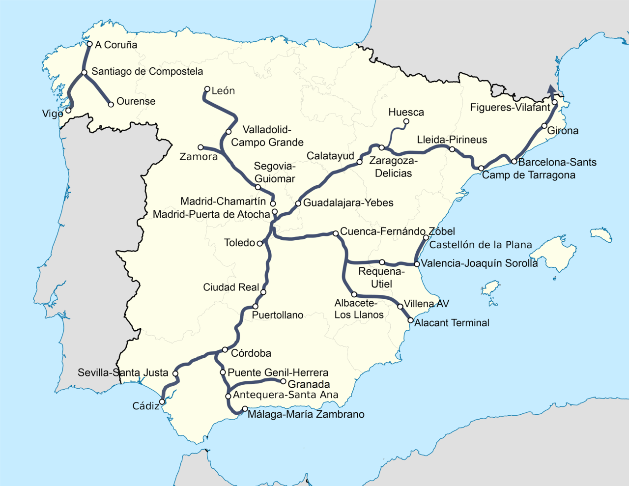 How to Ride the Train in Spain