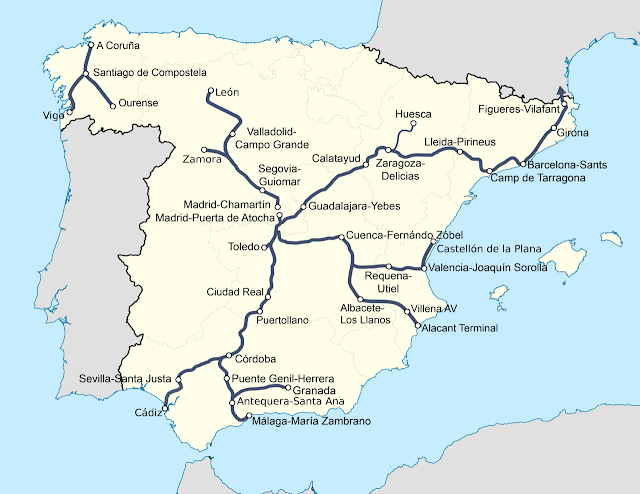 How to Ride the Train in Spain