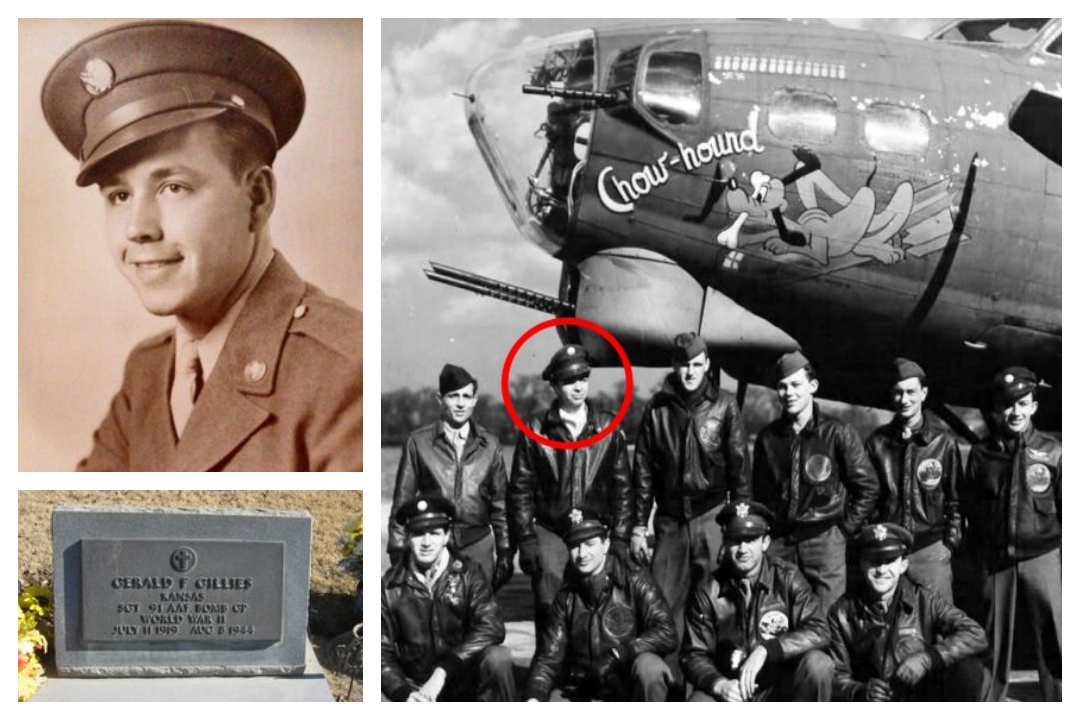 WW2 Fallen 100: WW2 Fallen - B-17 tail gunner Gerald Gillies