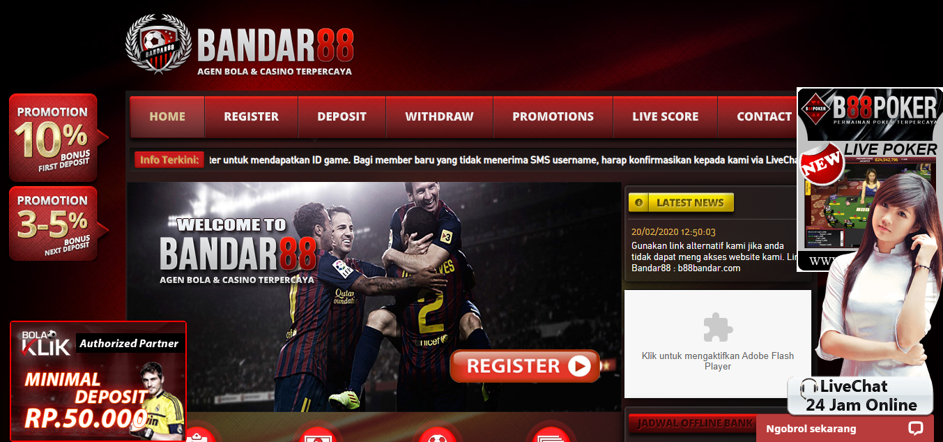 BANDAR88 | Agen Bola Terpercaya