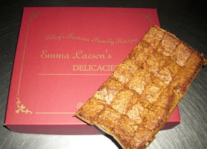 Emma Lacson's Delicacies: Much beloved Pili Nut Squares and Fresh Lumpia