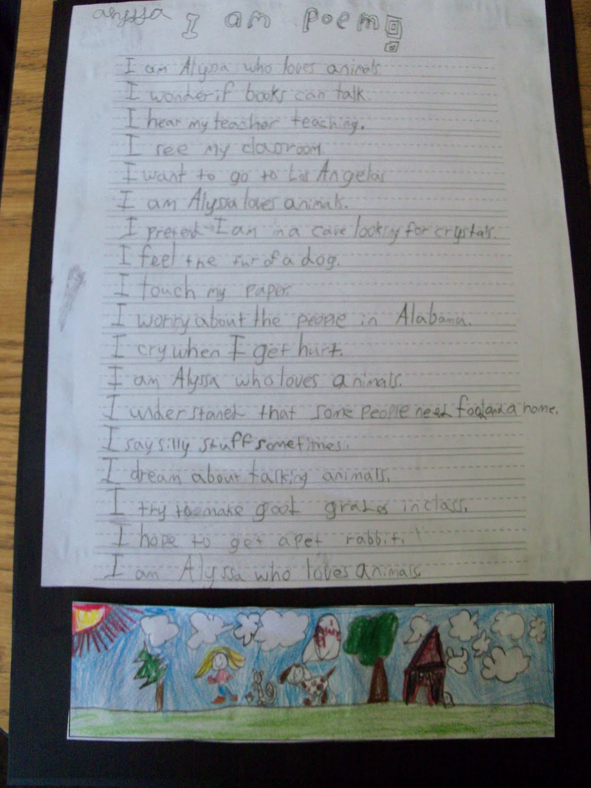 Third Grade Meanderings: I am Poem