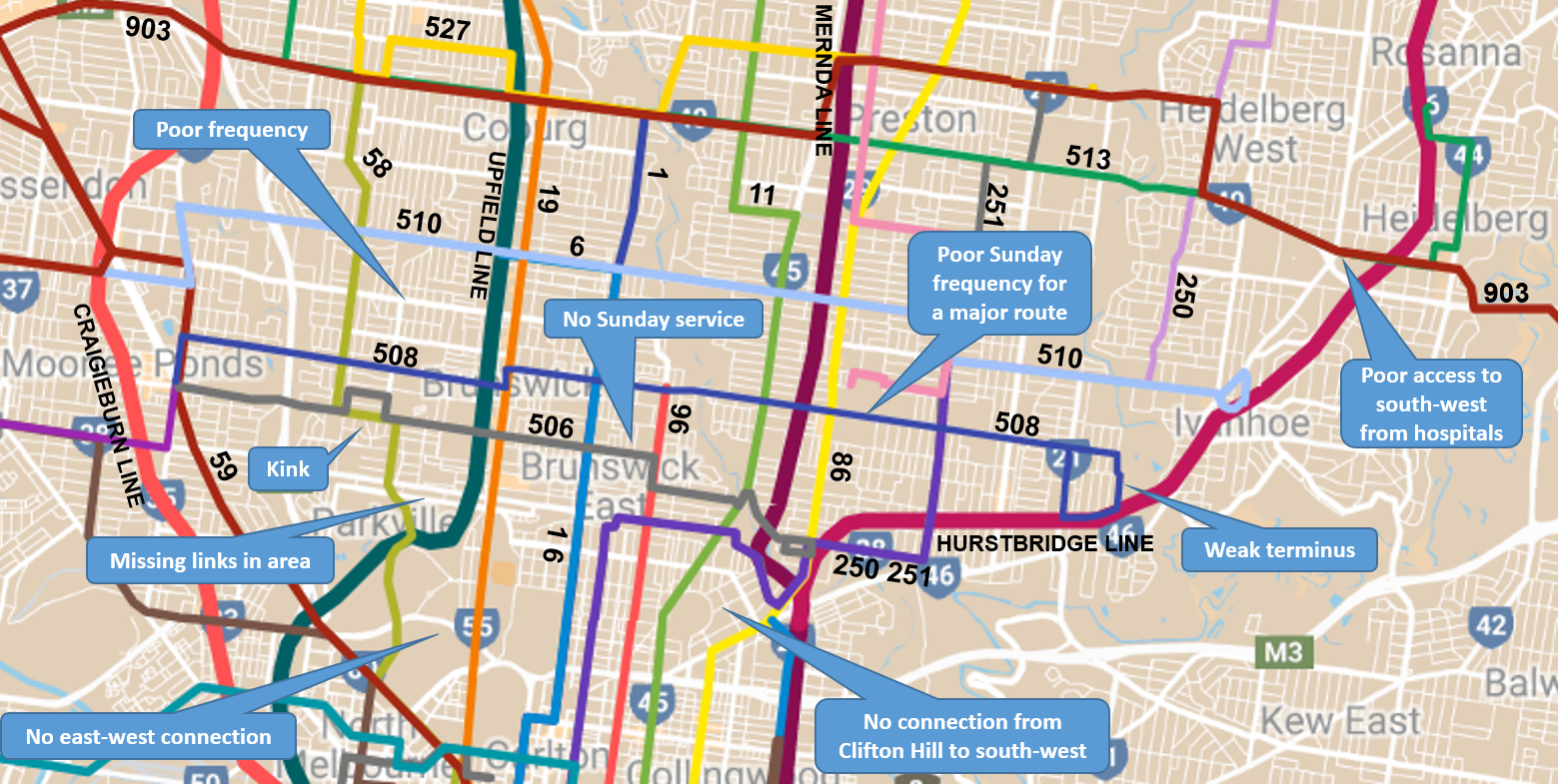 Melbourne on Transit: Building Melbourne's Useful Network: Part 10 ...