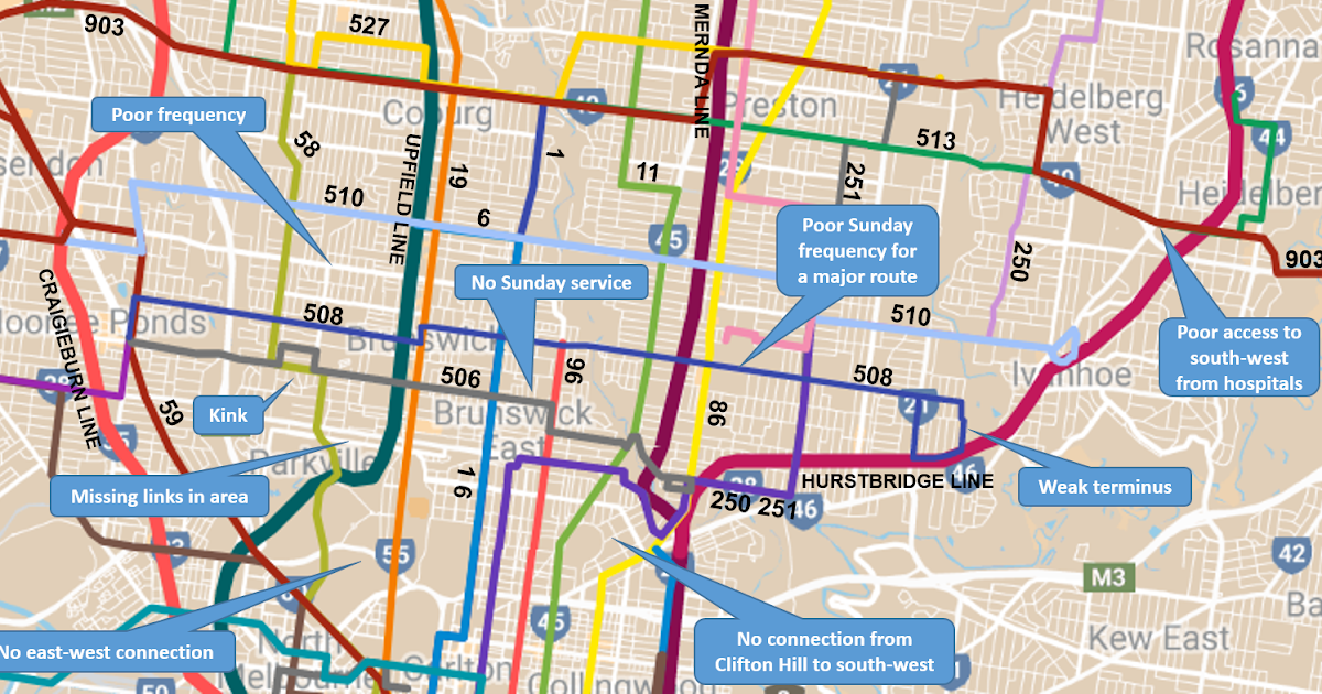 Melbourne on Transit: Building Melbourne's Useful Network: Part 10 ...