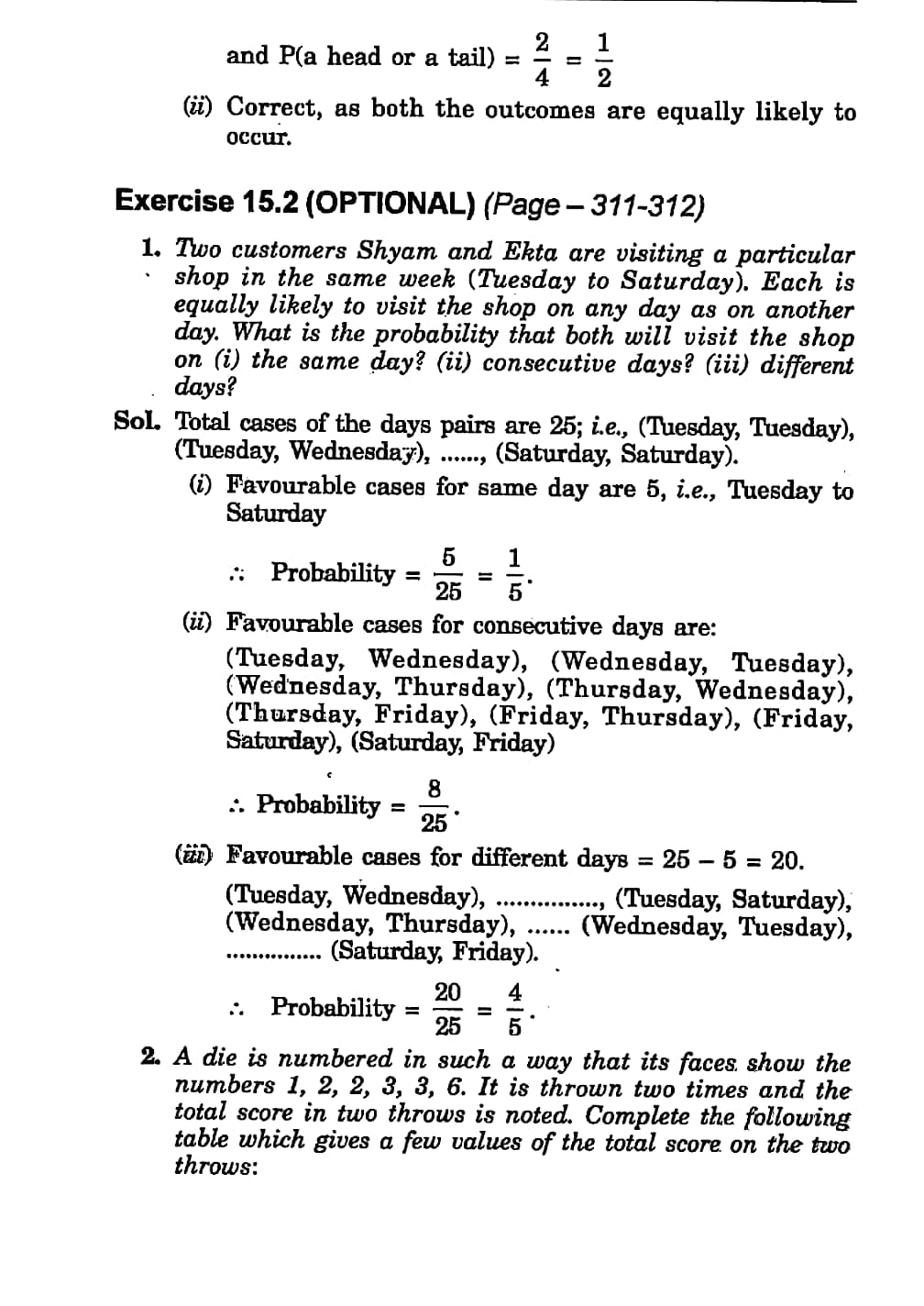 Probability class 10 math - Studypur
