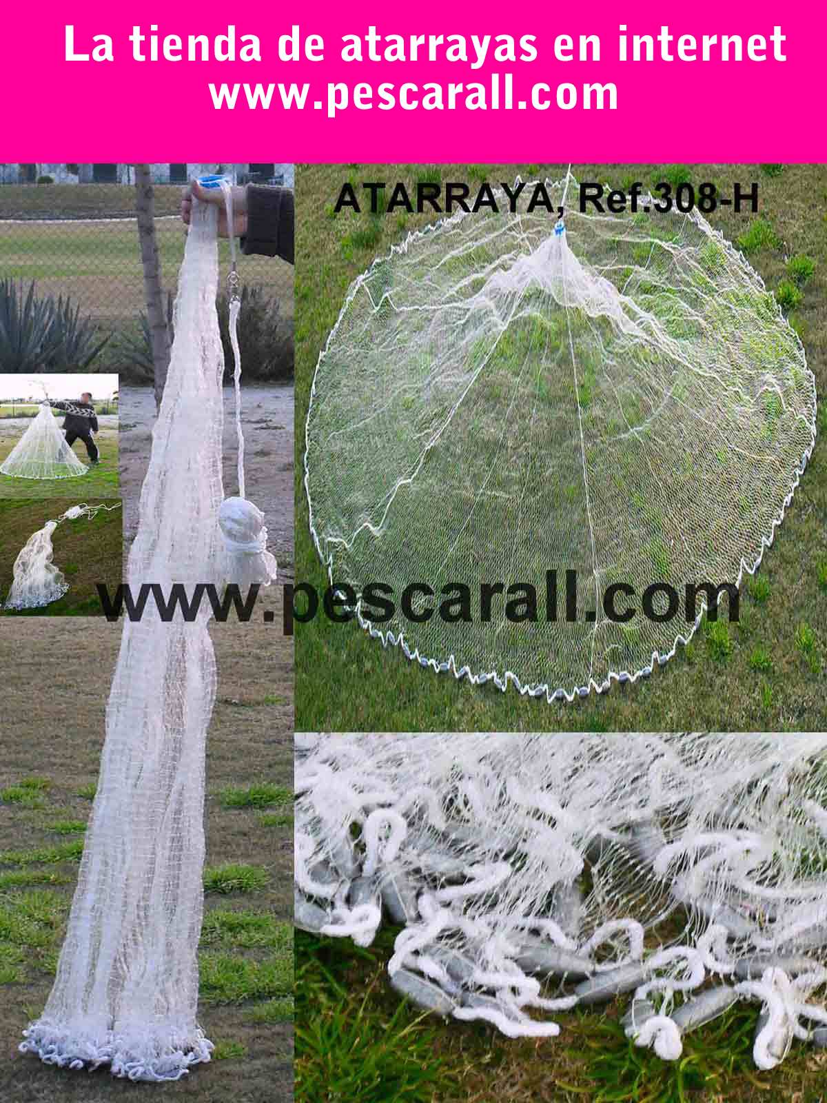 "Atarraya o Rall": Esparavel atarrayas profesionalespescar, red ...