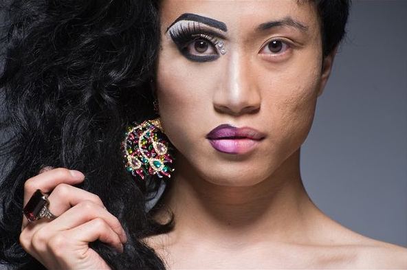 letters to a higher power: Art Attack: Half Drag