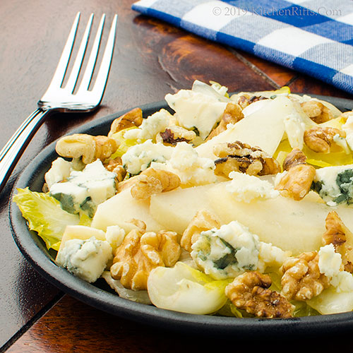 Kitchen Riffs: Belgian Endive and Walnut Salad