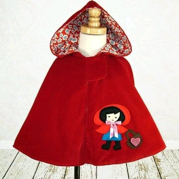 Capa com capuz infantil: Molde com medidas para imprimir - Ver e Fazer