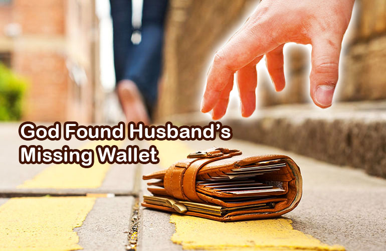 Mom Fears God | Blog: God Found My Husband's Missing Wallet | Mom Fears God