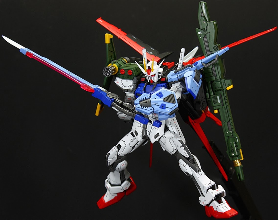 Custom Build: RG 1/144 Perfect Strike Gundam