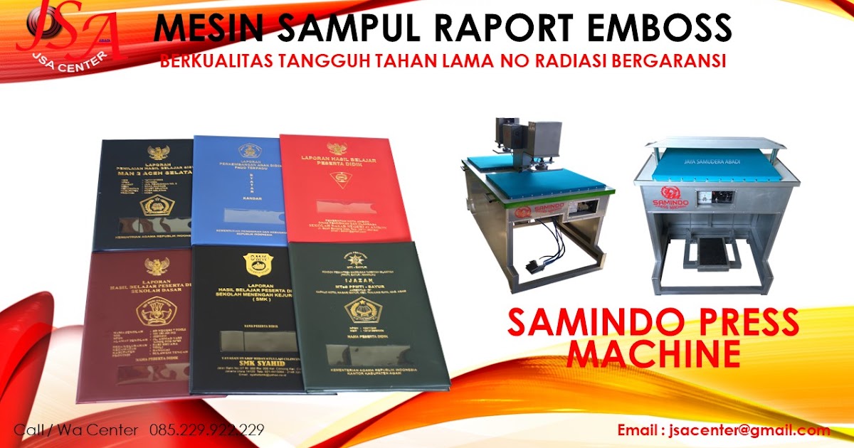 Mesin map ijazah dan Produksi cetak jual map raport JSA di banjarbaru ...