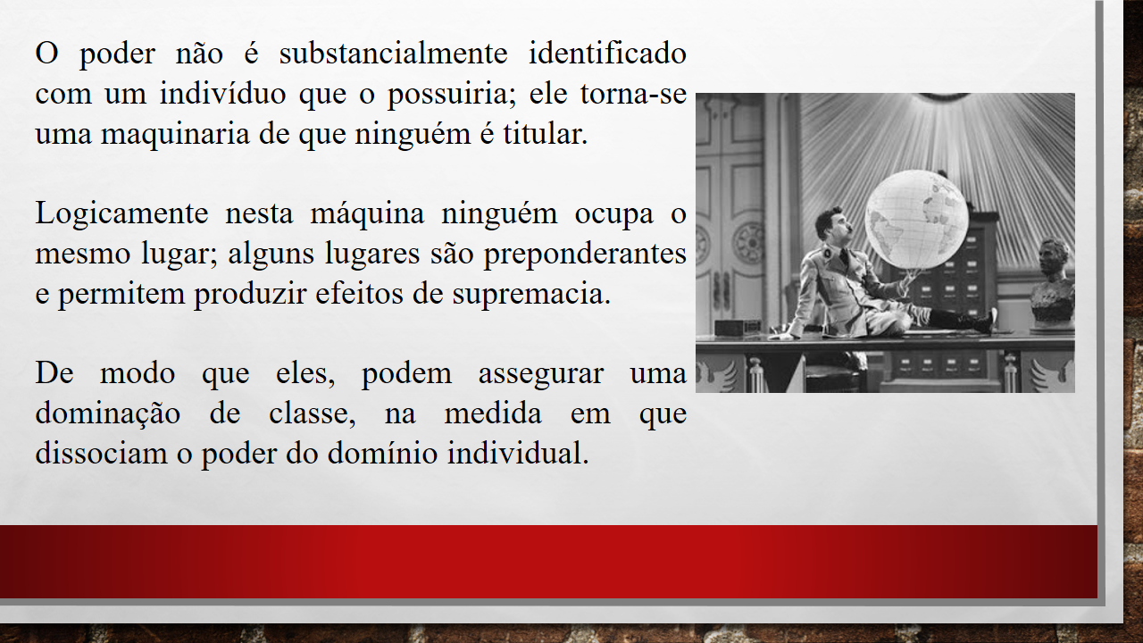 AULAS/CONTEÚDOS - 2ª SÉRIE: AS RELAÇÕES DE PODER SEGUNDO MICHEL FOUCAULT