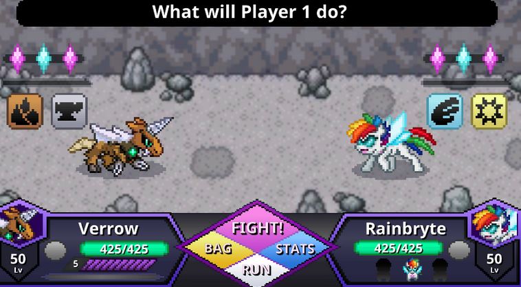 Equestria Daily - MLP Stuff!: Battle Gem Ponies New Combat Demo Releases