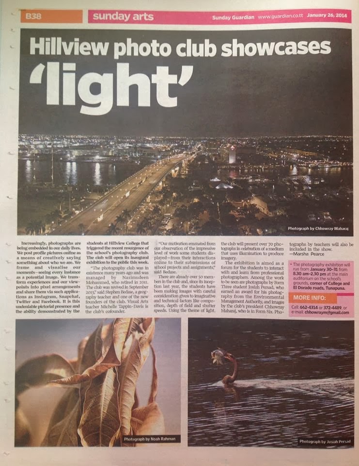 Hillview College: January 2014