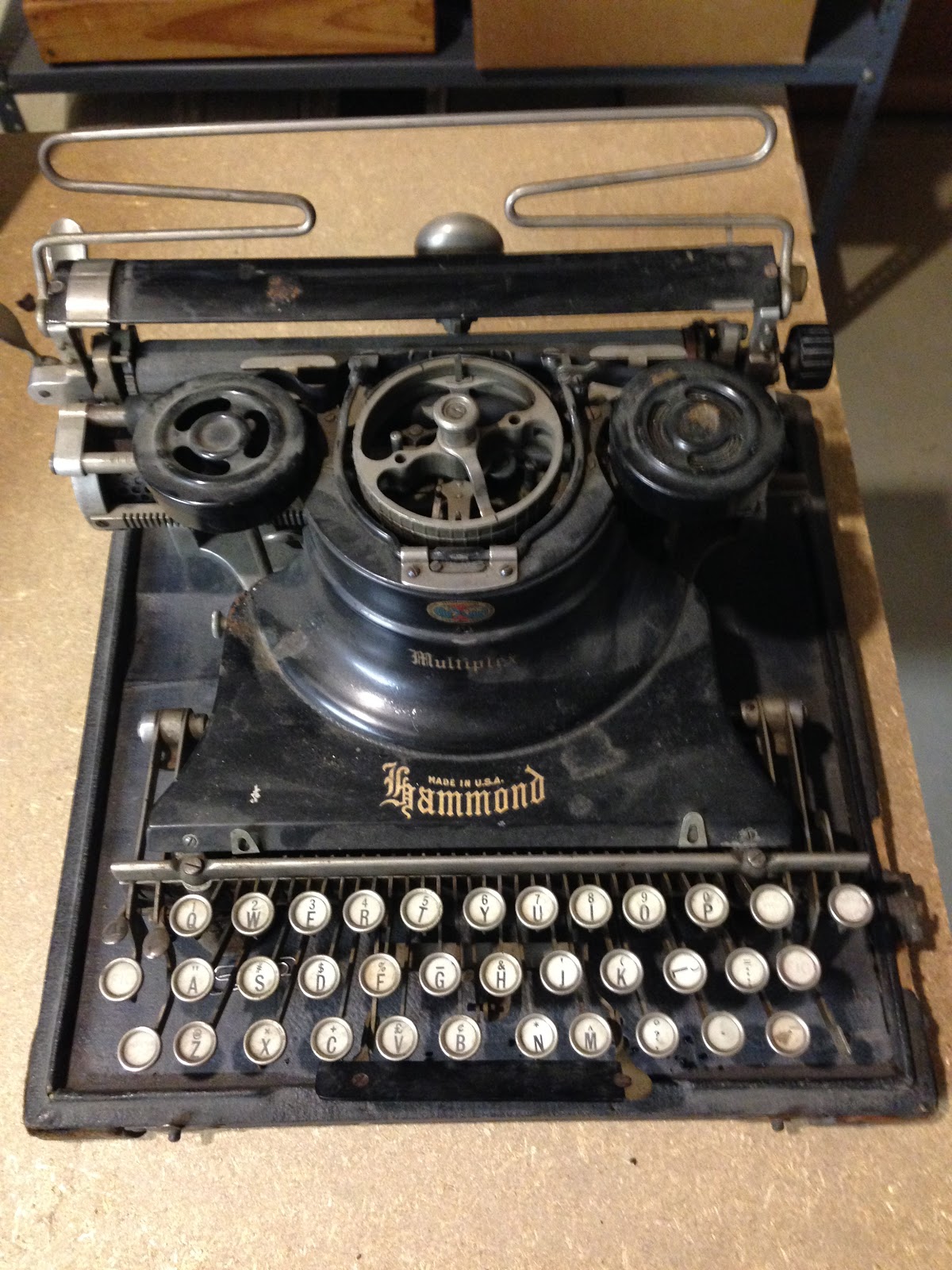 The Hammond Multiplex Typewriter