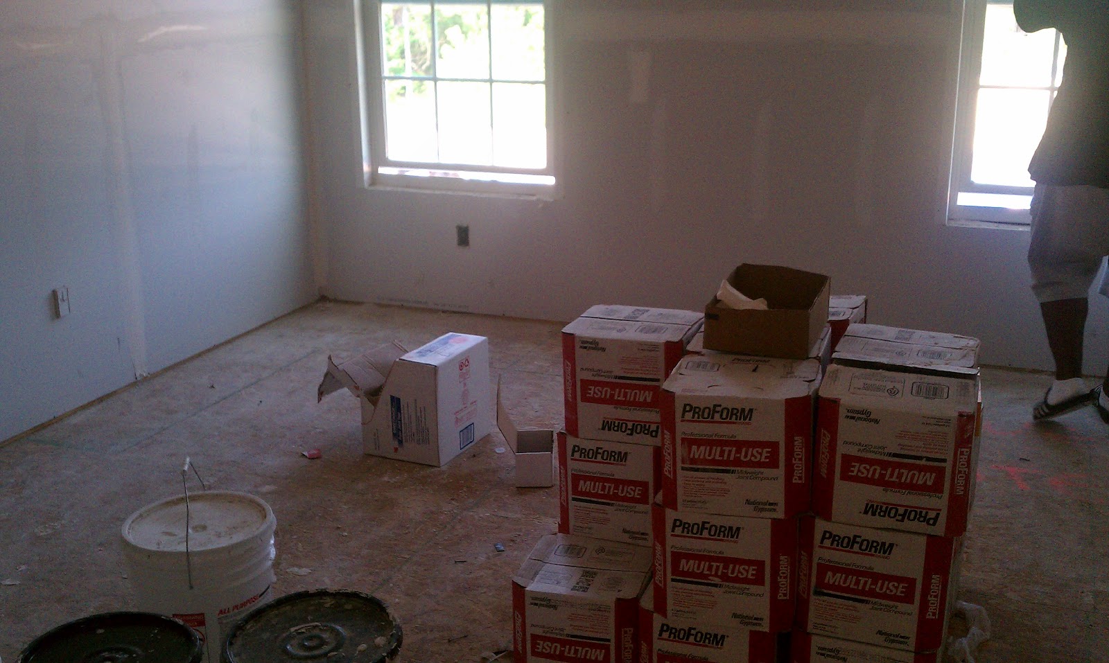 RVA City Milan.....Building a Ryan Homes Milan in Richmond, Va: Drywall ...
