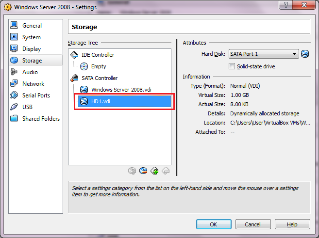 TechMight Solutions: How to Add a Hard Disk in Oracle VM VirtualBox