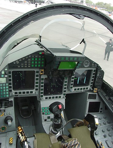 Jet Airlines: Eurofighter Typhoon cockpit