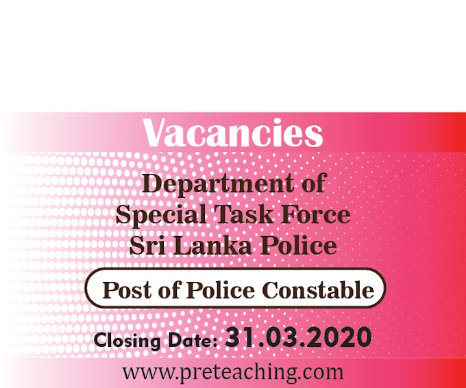 Post of Police Constable