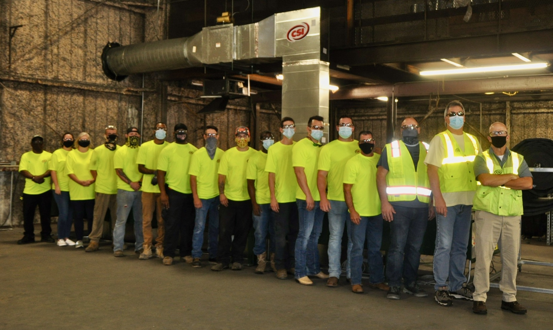 Staff and Fabrication Team