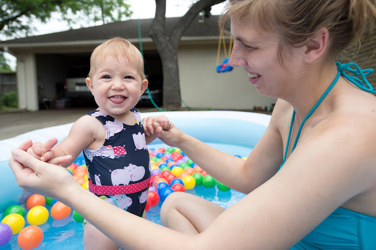 McWhorter Family Blog: Backyard Pool Time