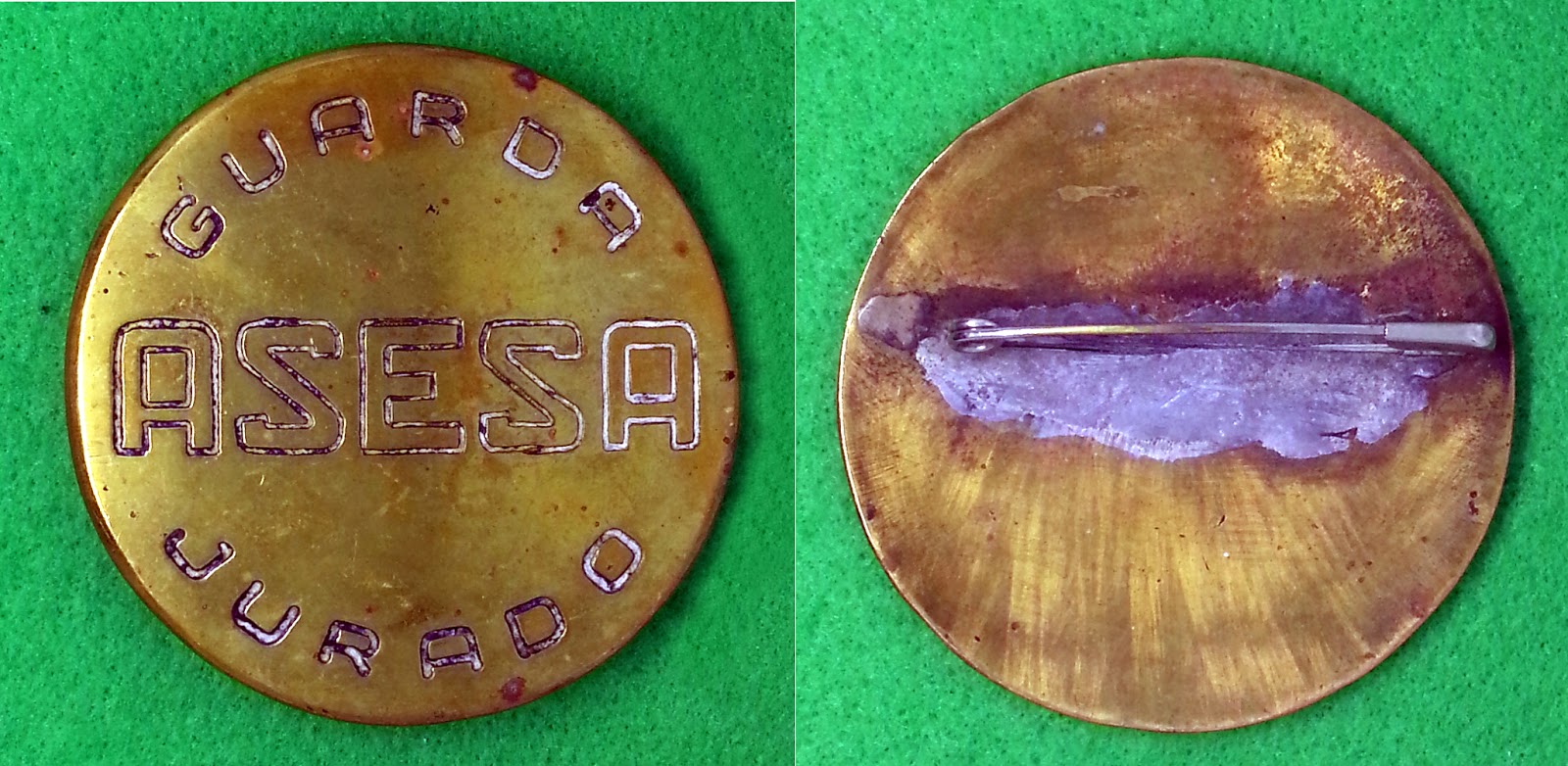 MEDALLAS E INSIGNIAS DE LA GUERRA CIVIL POSGUERRA Y FRANQUISMO: ASESA ...