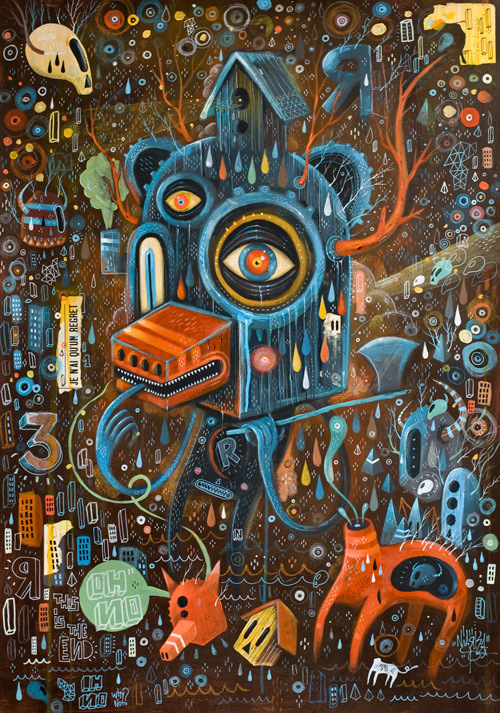 Big Gaucho: Sebastien Feraut - Surreal drawings.