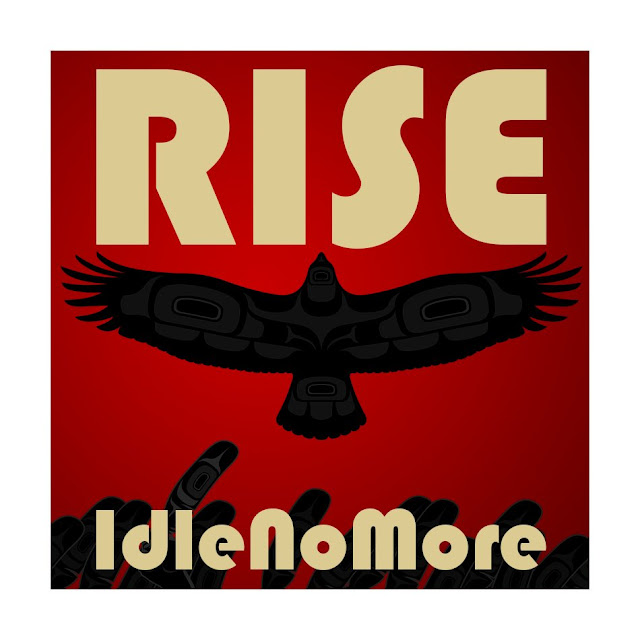 White Wolf : Idle No More Art: Posters Promote A Revolution
