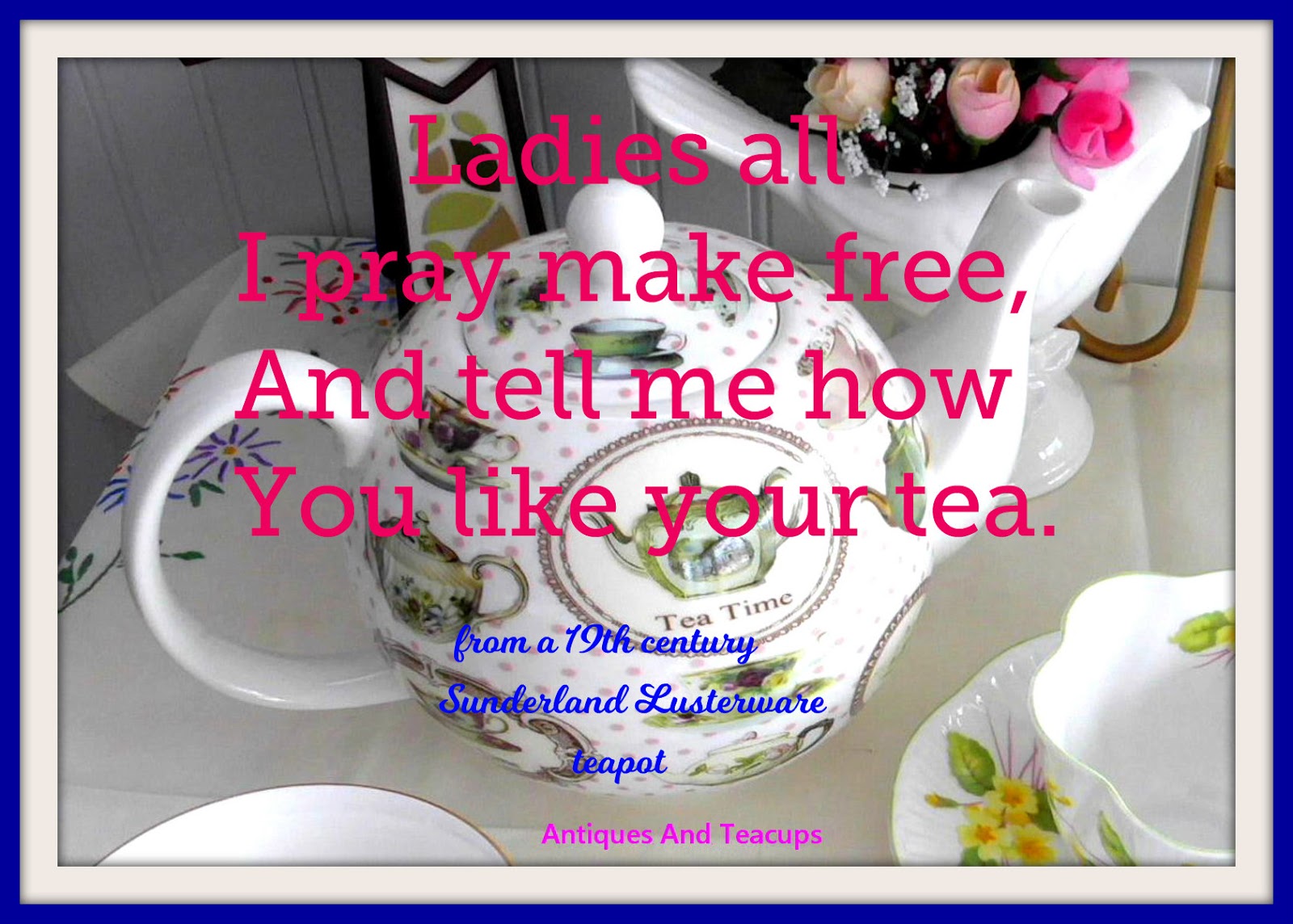 Antiques And Teacups: Afternoon Tea Week Birthday Joys Victoria and ...