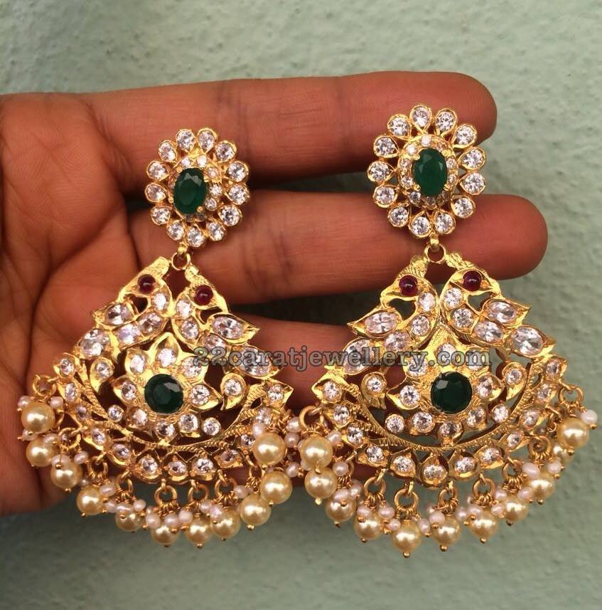 Silver Metal Pachi Work Trendy Necklaces - Jewellery Designs