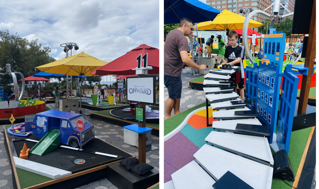 Pixar Putt: A Pop-Up Open Air Mini Golf Experience in New York City ...