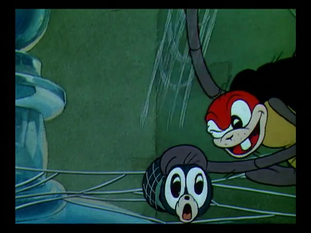 Cartoons of 1937: Mickey Mouse, Mad Scientist...The Worm Turns (003)