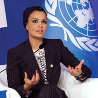 monarchico: Mozah in Brasile