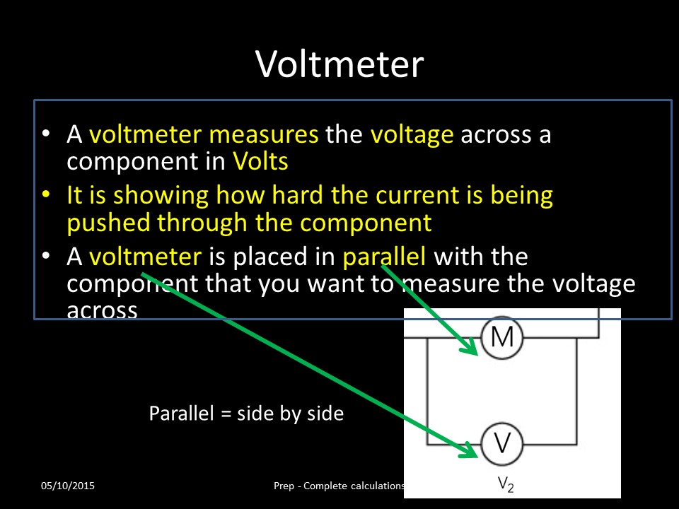 iGCSE Physics: The Volt