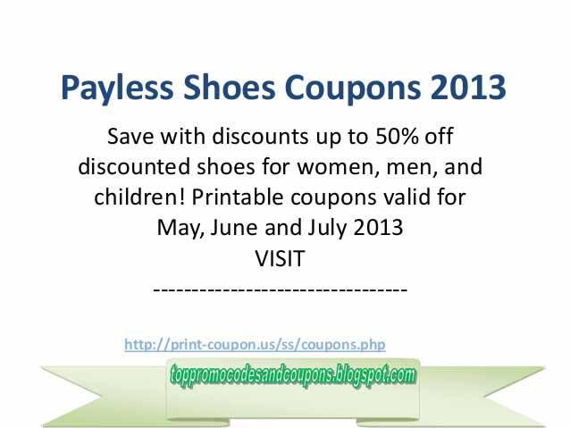 Free Promo Codes and Coupons 2023: Payless Shoes Coupons