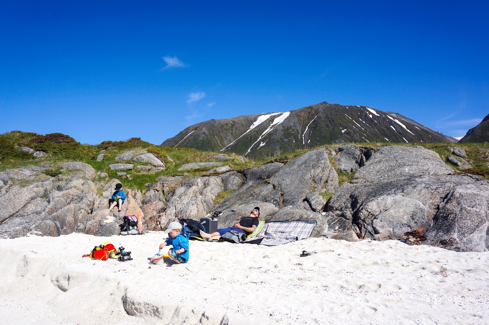 Hvite strender i Nord-Norge