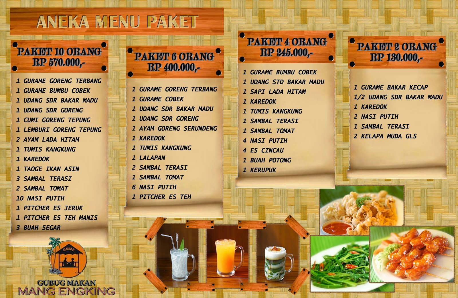 Special udang di Mang Engking