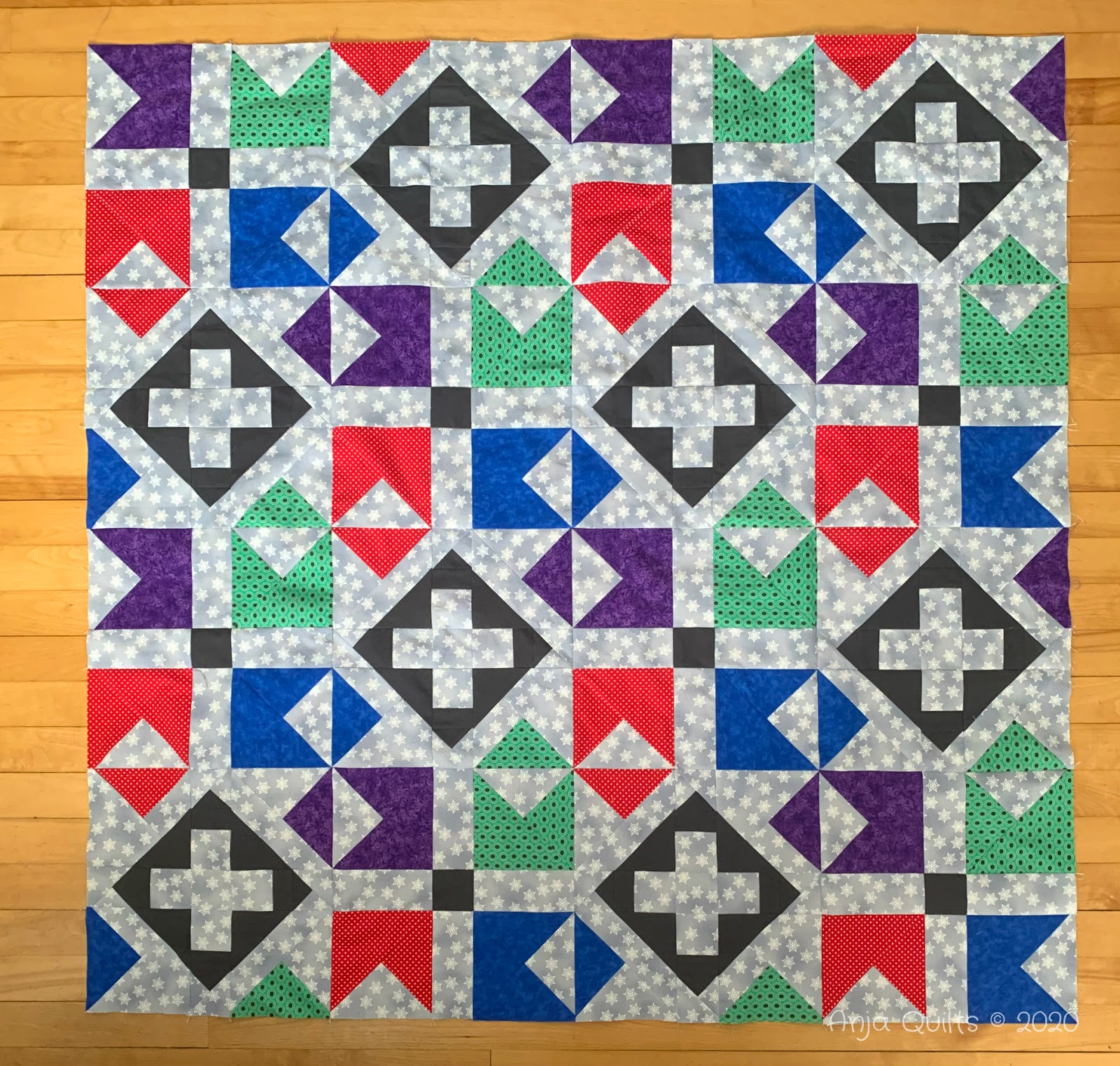 Anja Quilts: Pattern Testing - Criss Cross