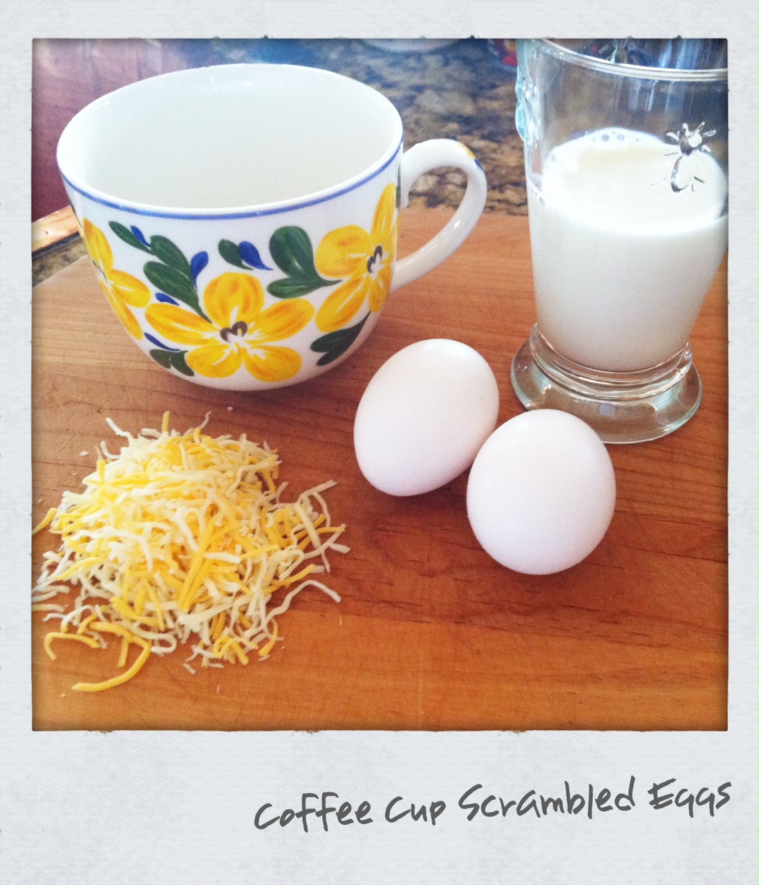 gillyweed: Coffee Cup Scrambled Eggs...