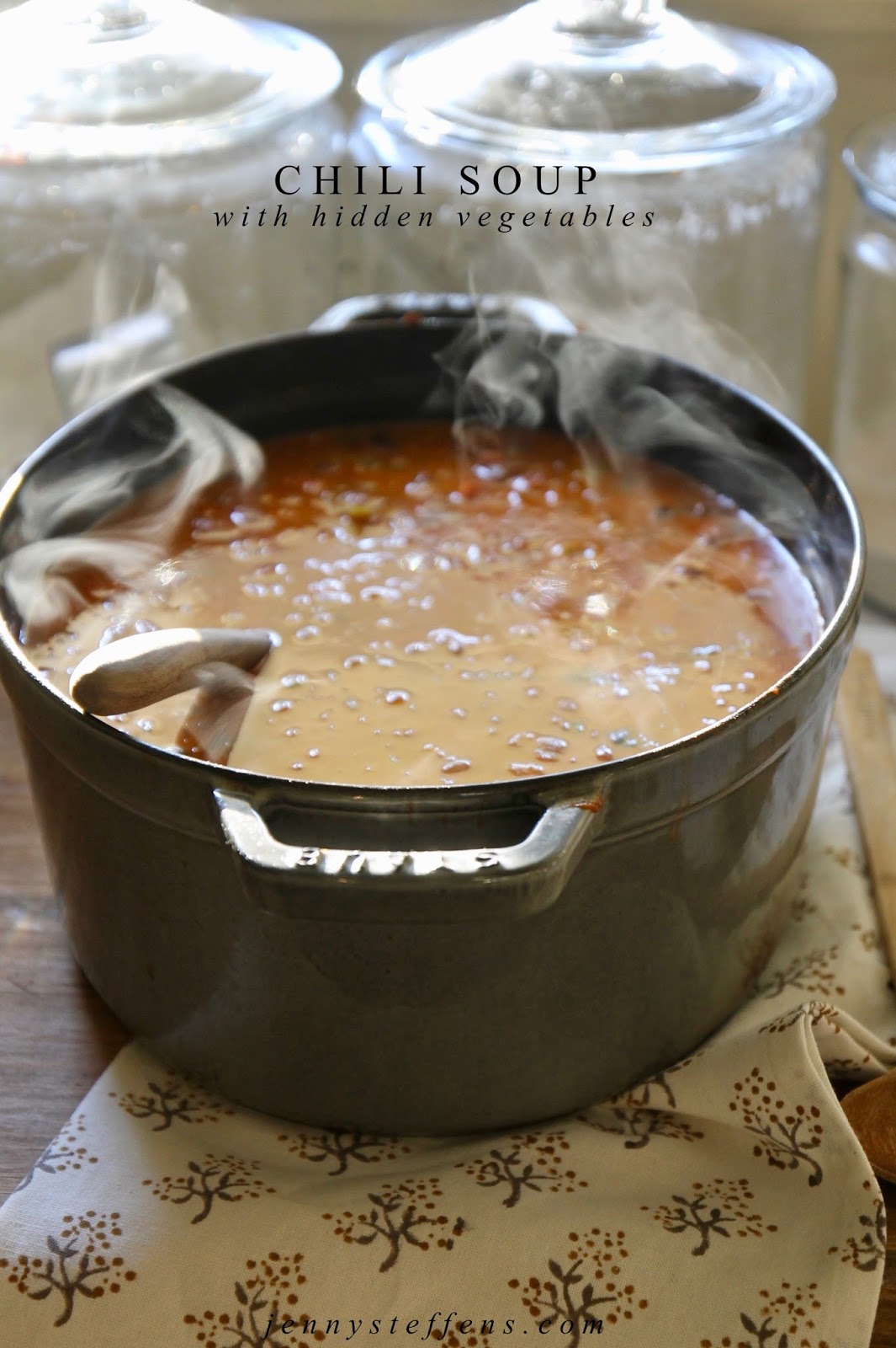 Chili Mac Soup with Hidden Secret Vegetables – Jenny Steffens Hobick