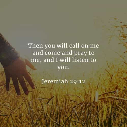 45 Encouraging Bible verses about prayer and its strength