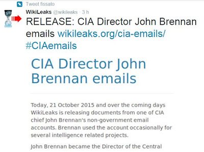 WikiLeaks began posting CIA chief’s hacked emails - TECHPHLIE