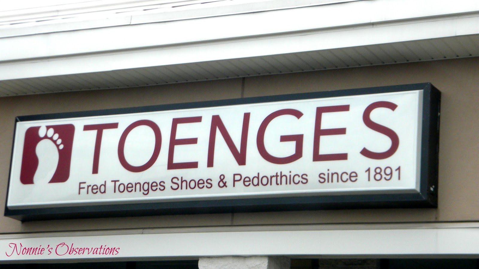 Signs, Signs: Shoe Store